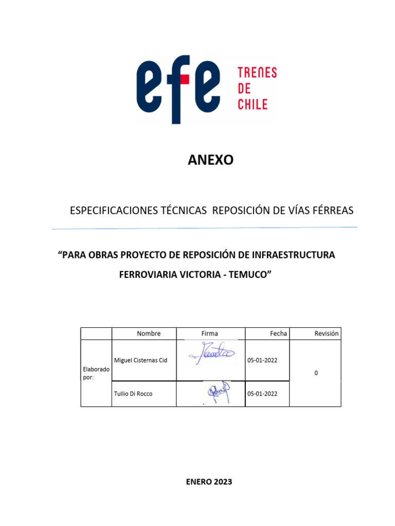 Eett Obras | PDF | Transporte ferroviario | Topografía