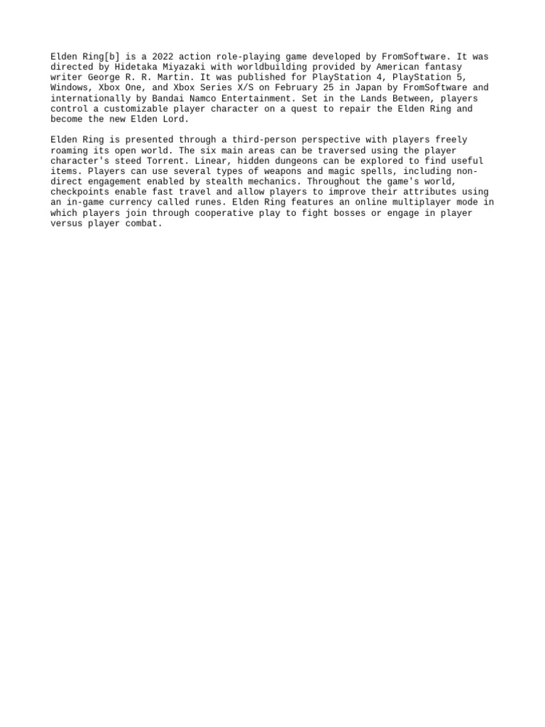 Elden Ring Wikki | PDF