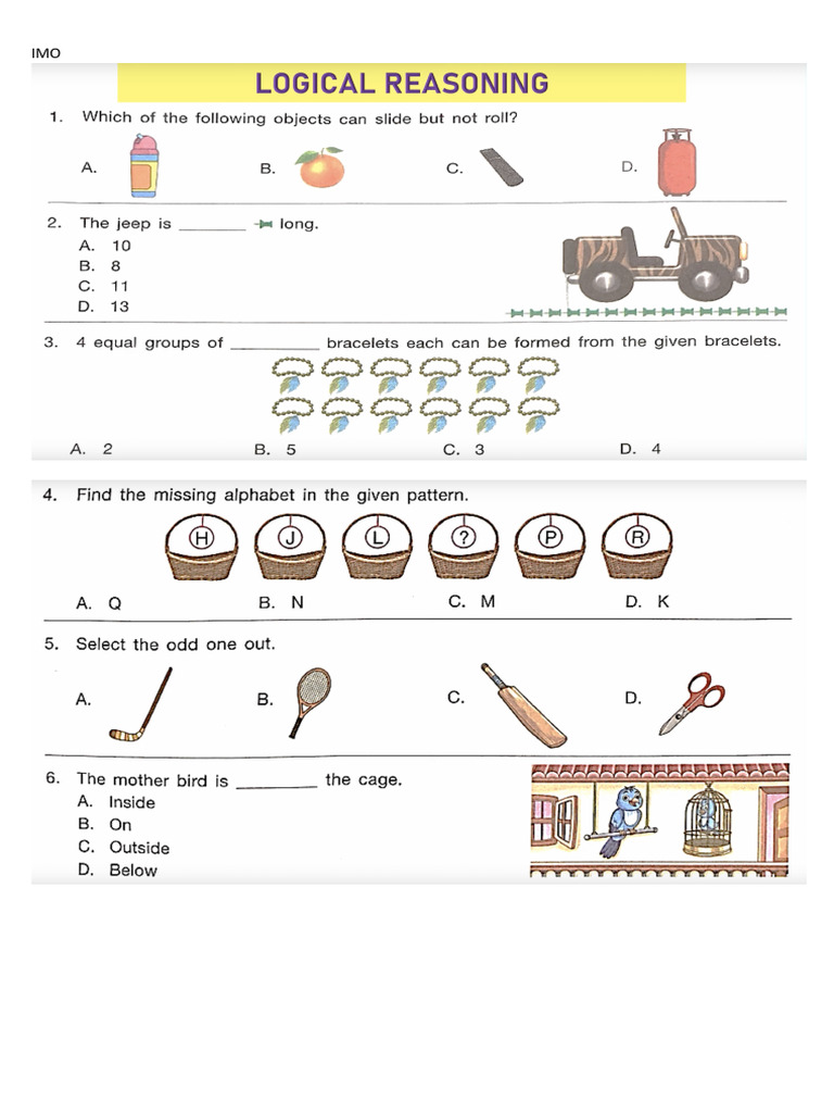 IMO 2023 Class 1 | PDF