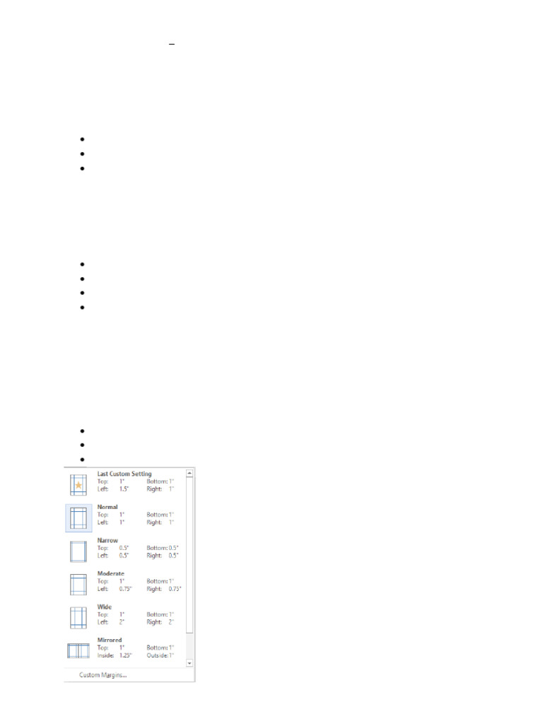 6 MICROSOFT WORD part 3 | PDF | Page Layout | Microsoft Word