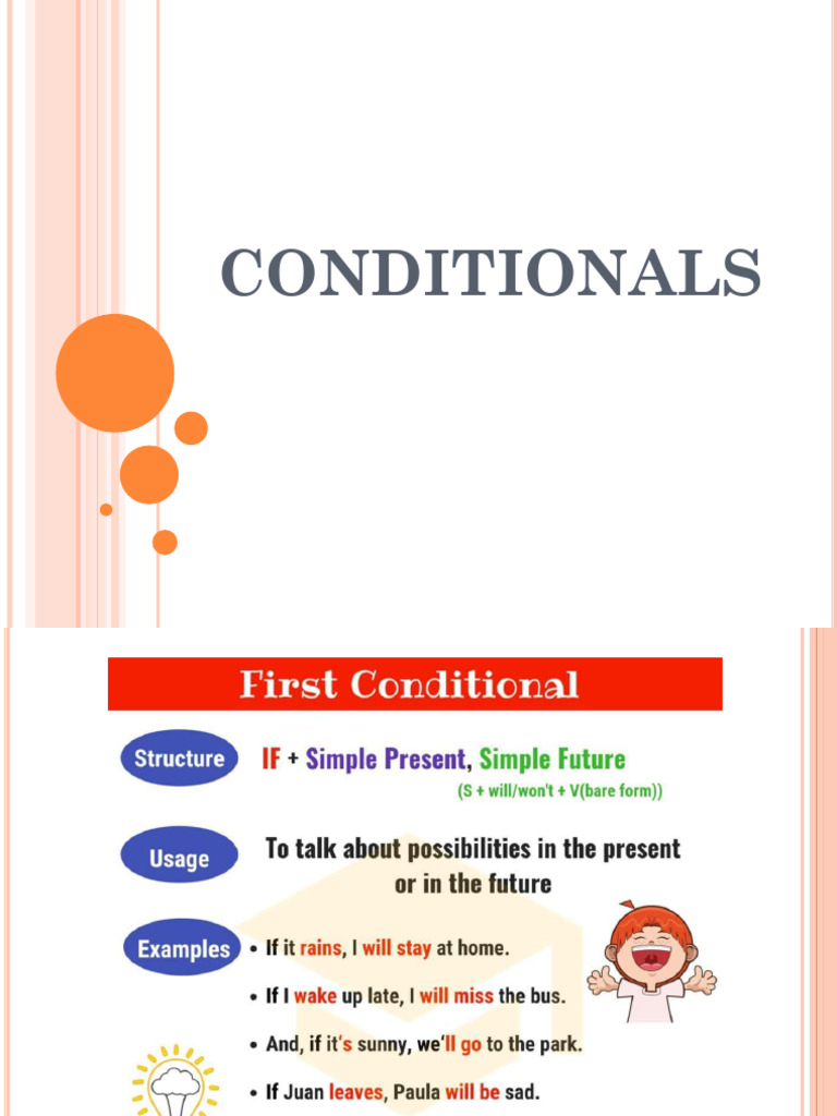 First and Second Conditional | PDF