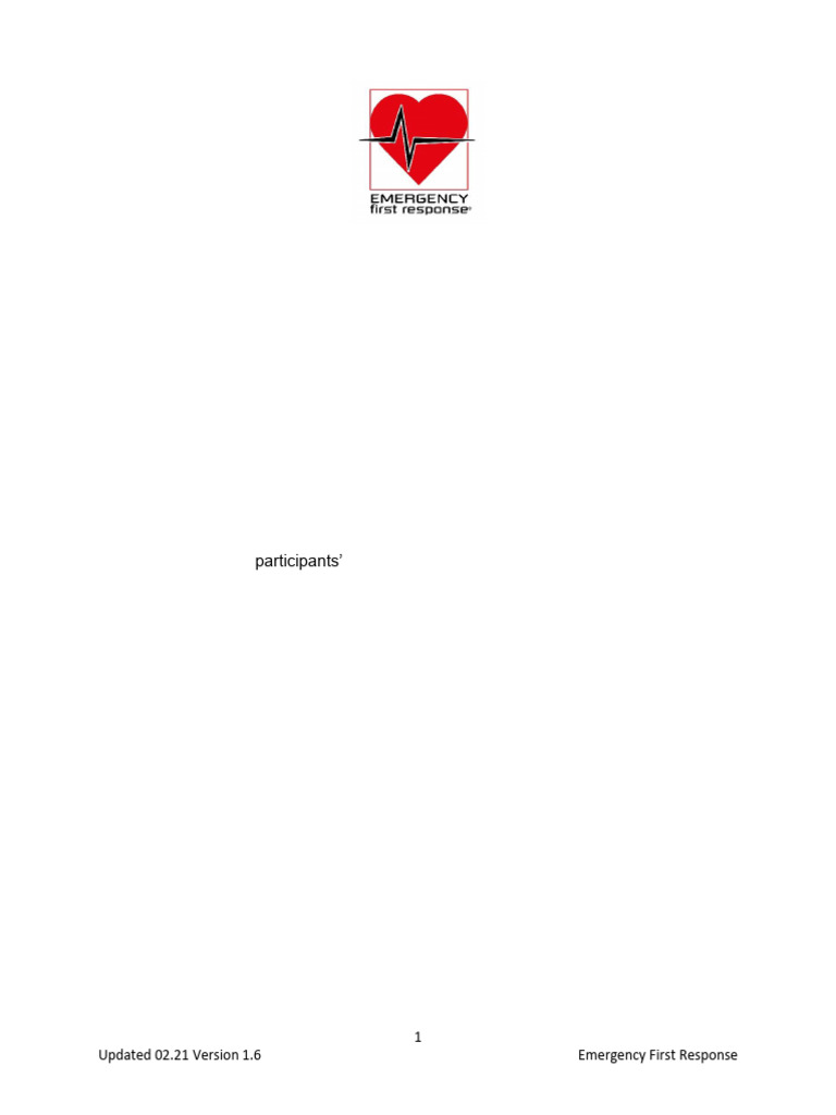 EFR - MentalHealth Awareness - InstructorGuide - V1.6 | PDF | Mental Disorder | Mental Health