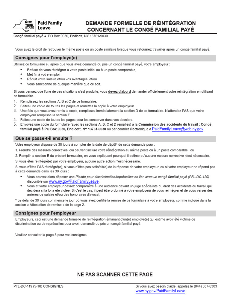 PFL DC 119 - F | PDF | Salaires