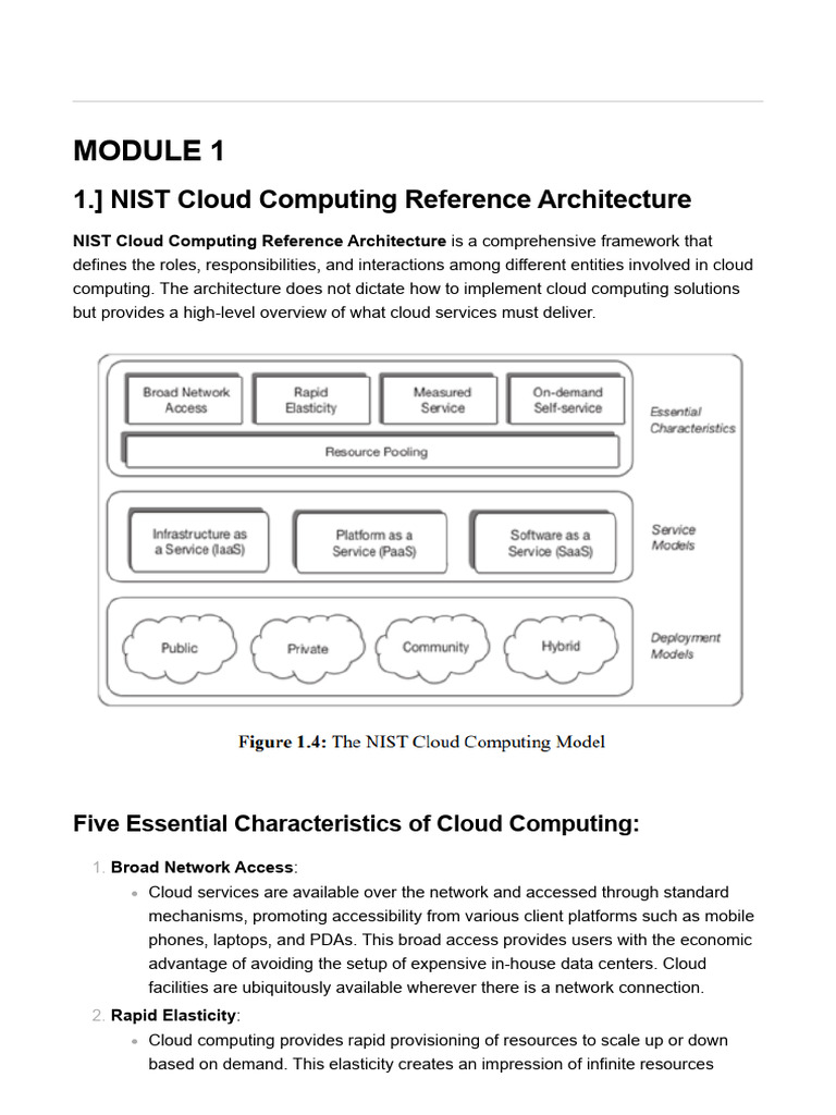 Cloud Computing Important Topics Oraf (Series 1) - 1 | PDF | Cloud Computing | Virtual Machine