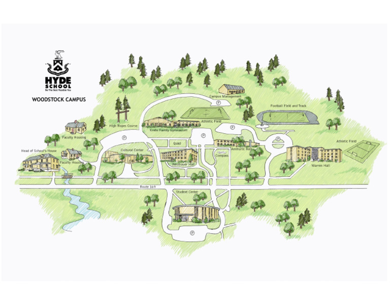 Hyde School Woodstock Campus Map | PDF