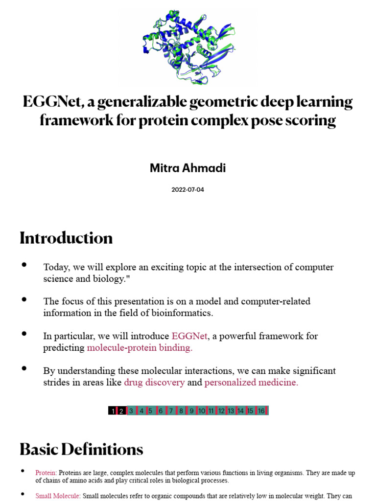 EGGNet: Geometric Deep Learning for Binding | PDF | Intermolecular ...