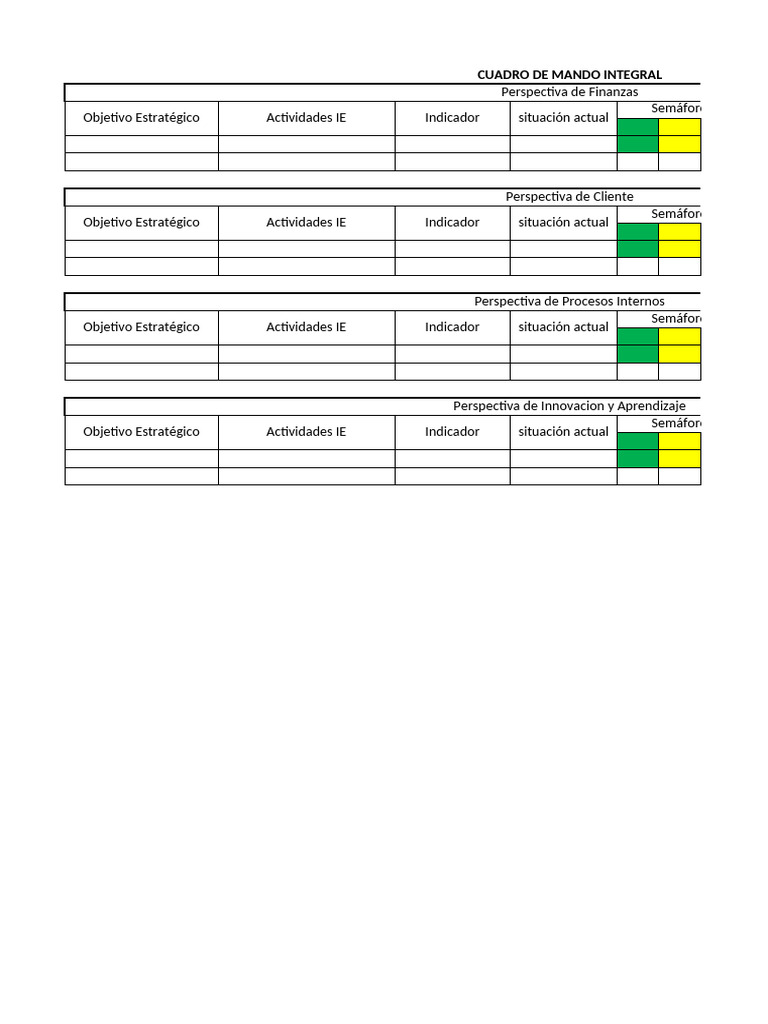 Formato Base para CMI | PDF