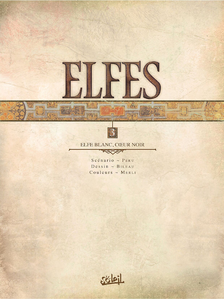 Elfes T03 Elfe Blanc, Coeur Noir | PDF