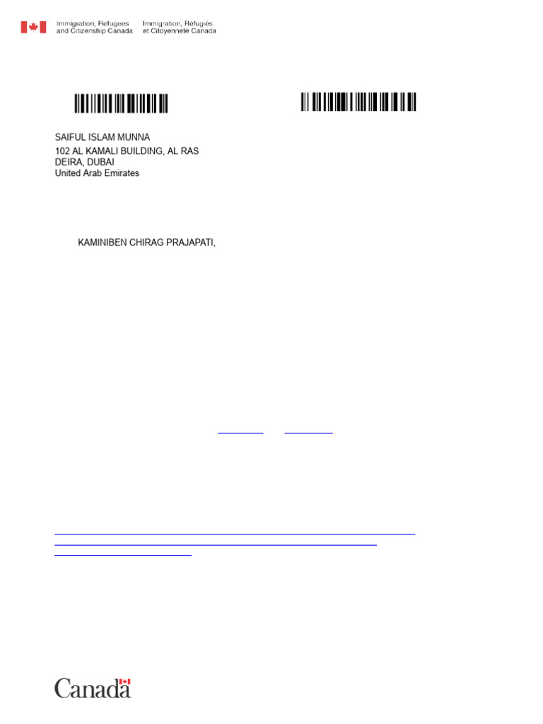 Si Munna-Imm5756-1-Lj5tikj | PDF | Travel Visa | Immigration Law