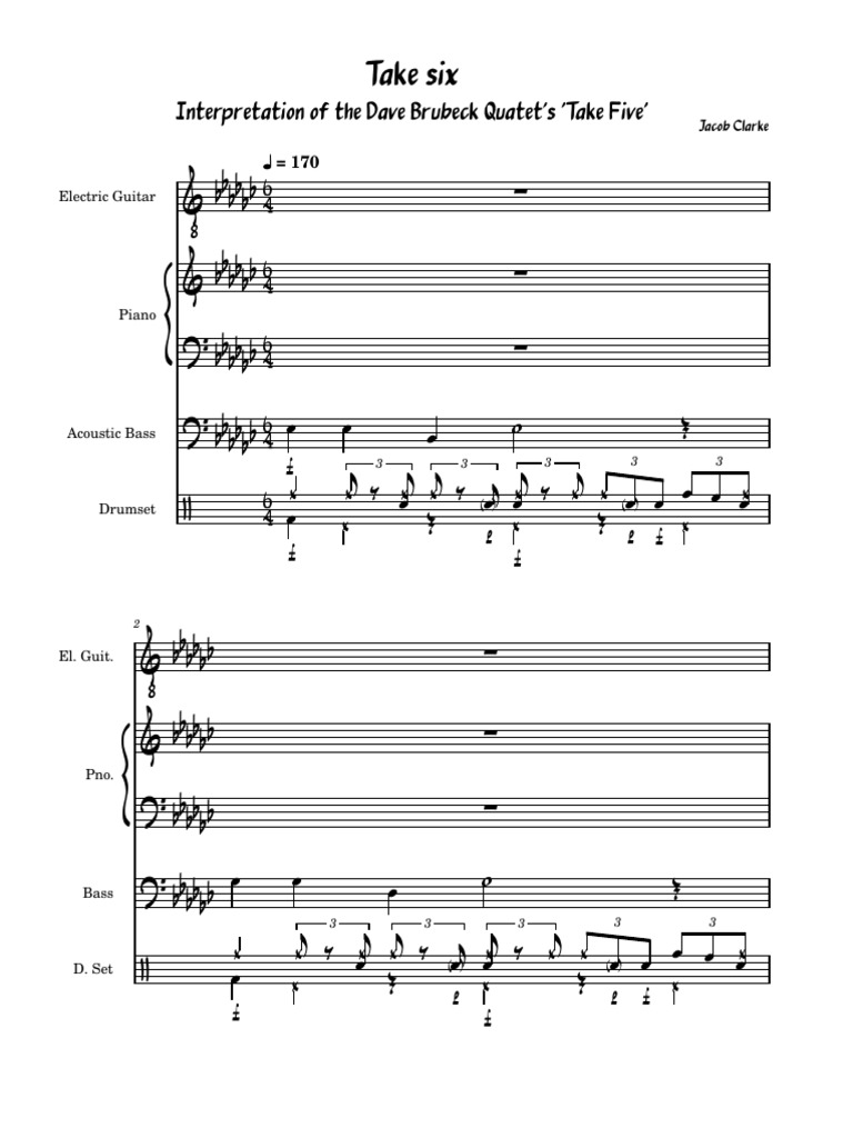 Take Six | PDF | Sound Technology | Musical Techniques