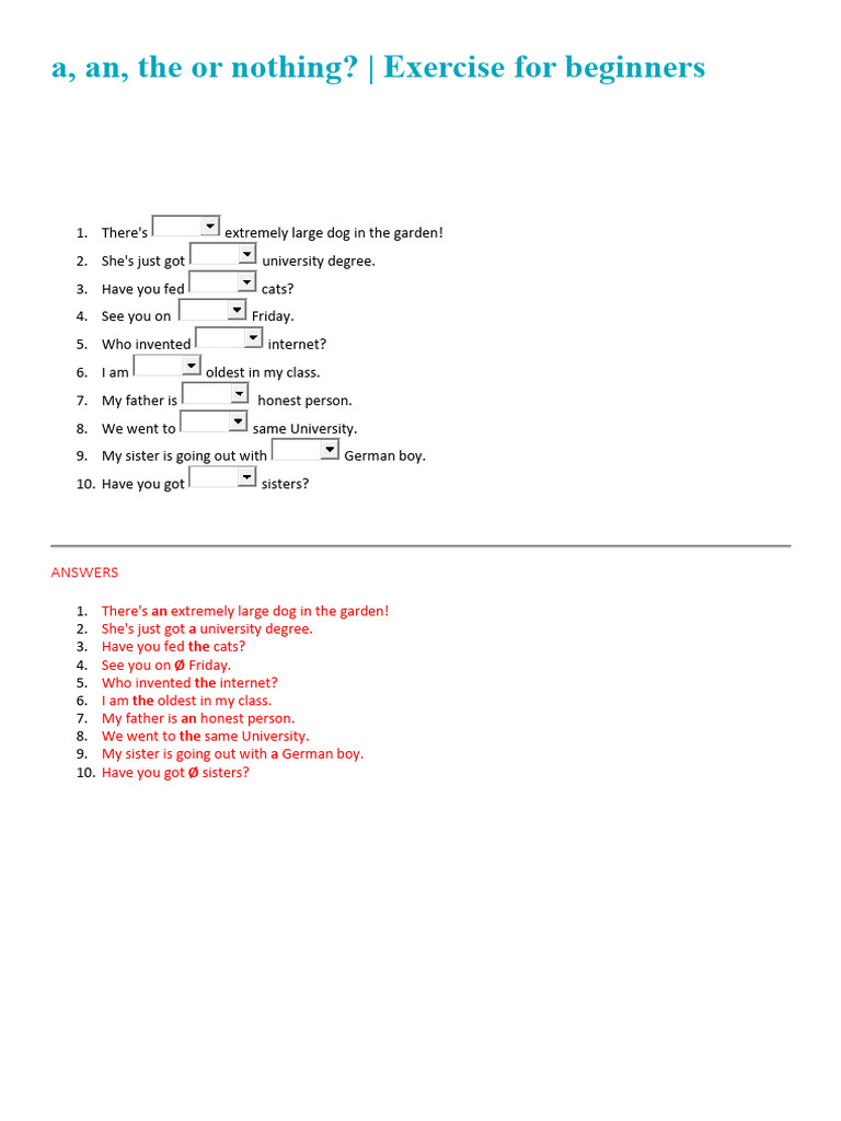 Articles Exercise for Beginners | PDF