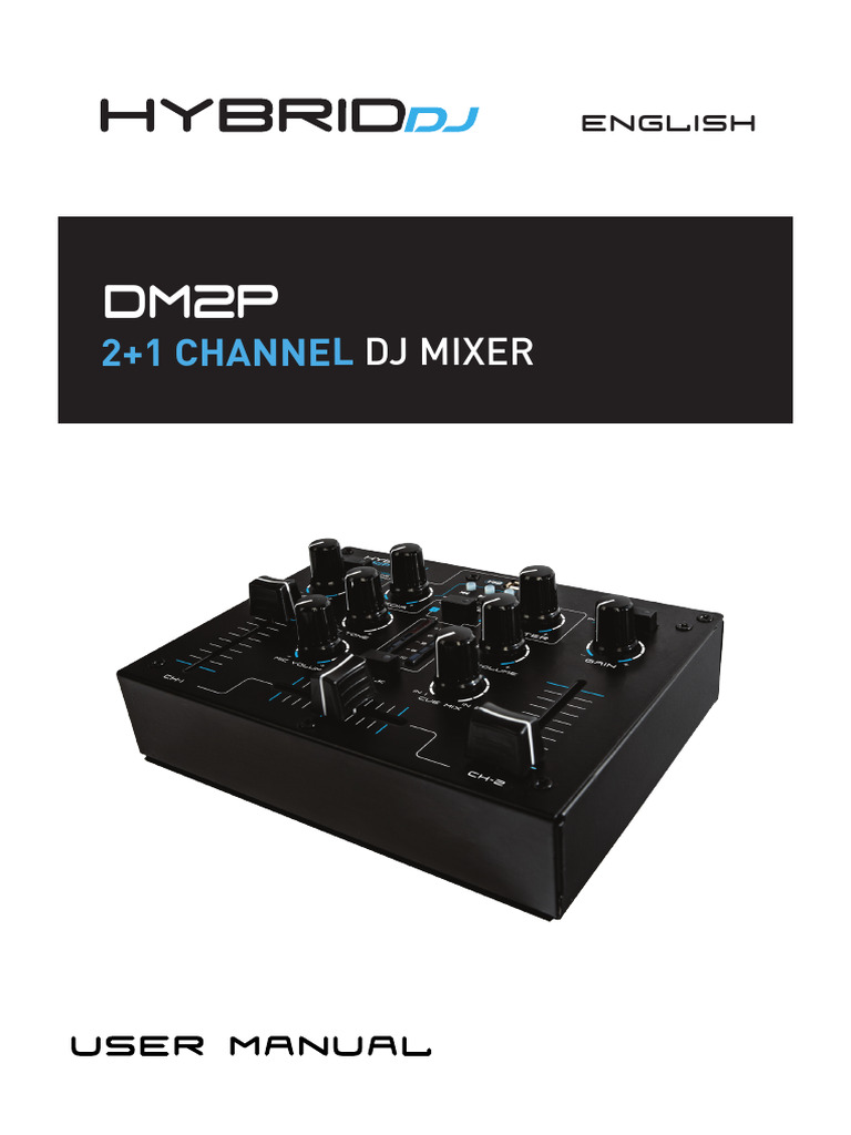 DM2P 2+1 Channel Mixer Manual | PDF | Ac Power Plugs And Sockets ...
