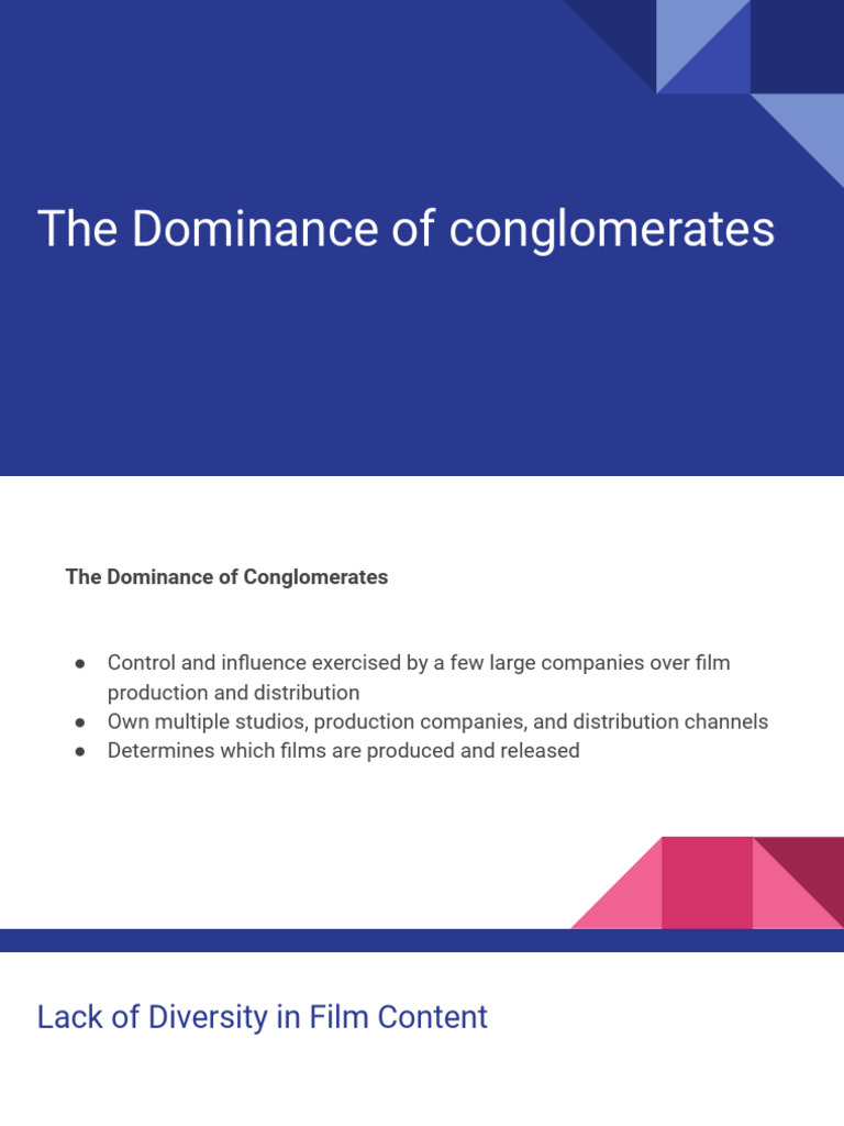 Effect of Dominance of Conglomerates | PDF