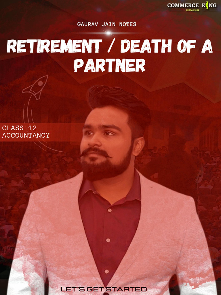 Retirement and Death of a Partner | PDF | Debits And Credits | Income ...