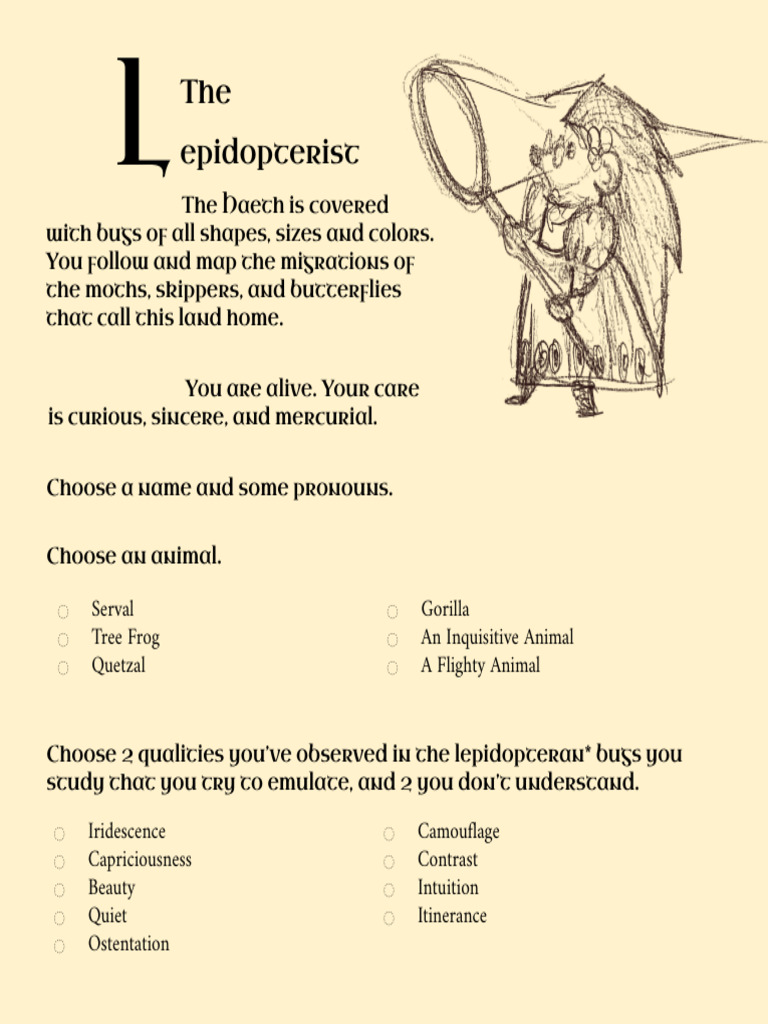 Lepidopterist Playbook | PDF | Lepidoptera | Insects