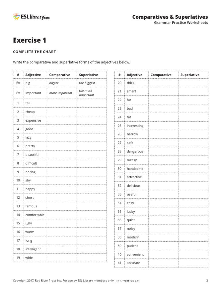 Comparatives and Superlatives | PDF | Adjective | Adverb