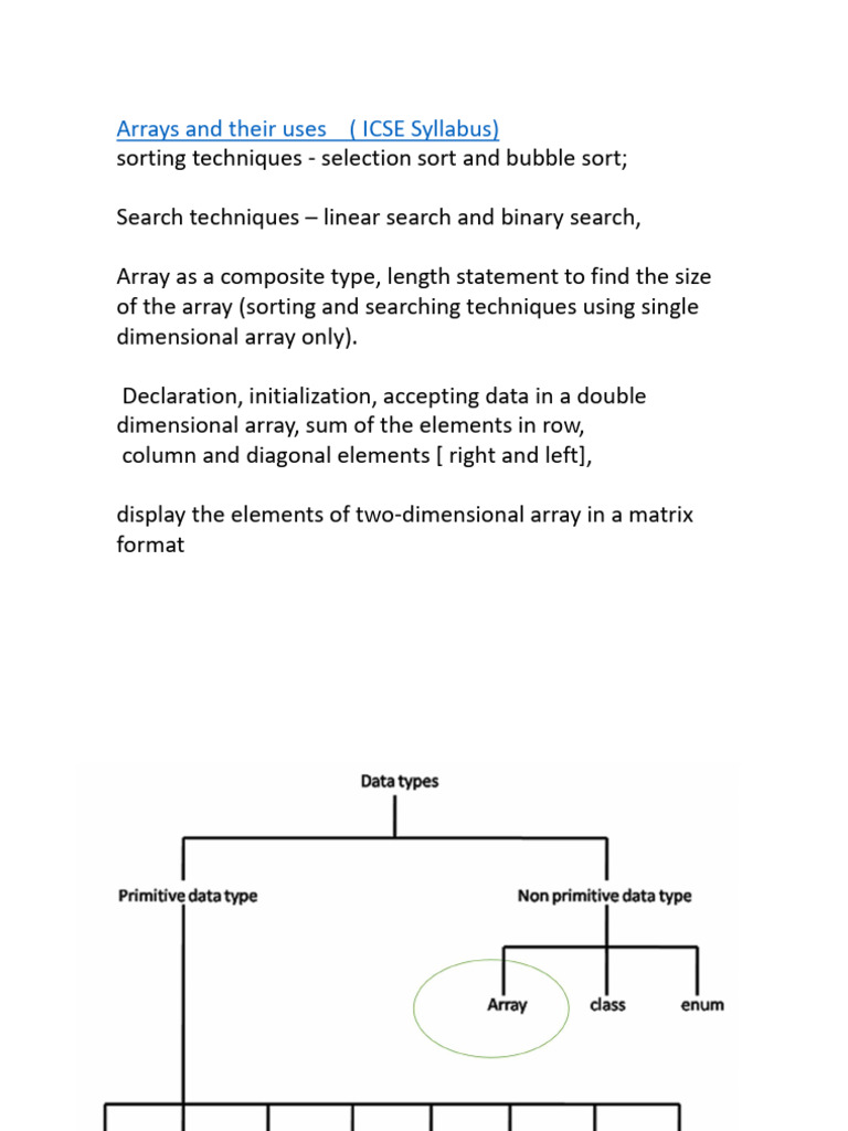 Arrays in Java | PDF | Data Type | Integer (Computer Science) Arrays in Java | PDF | Data Type | Integer (Computer Science)