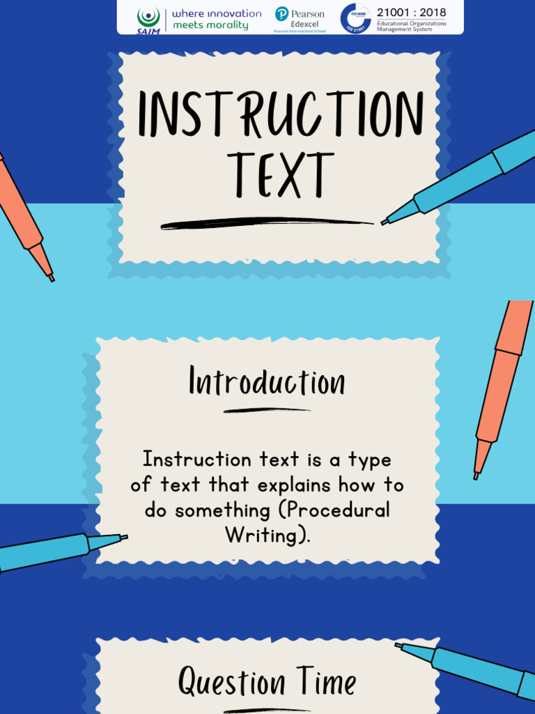 Instruction Text | PDF