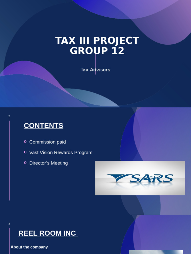 Tax Presentation Group 12 With Audio | PDF | Expense | Value Added Tax