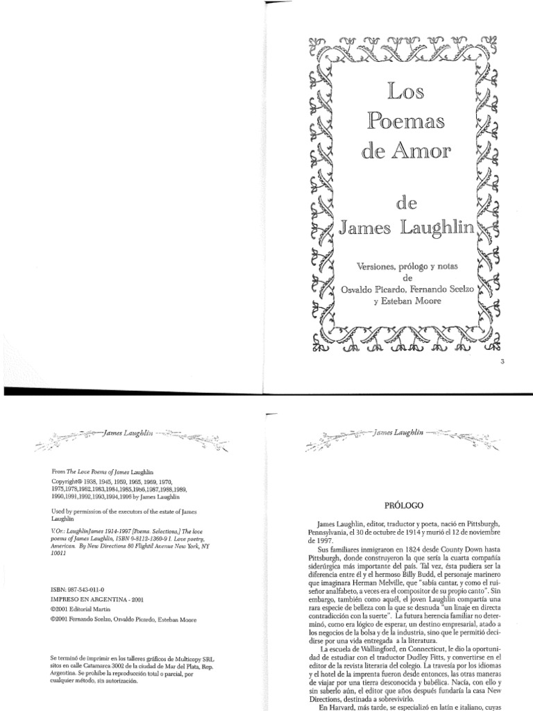 Laughlin James, Los Poemas de Amor | PDF