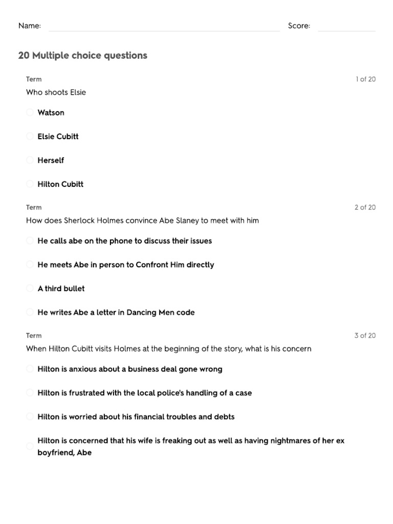 Dacning Men Quiz | PDF