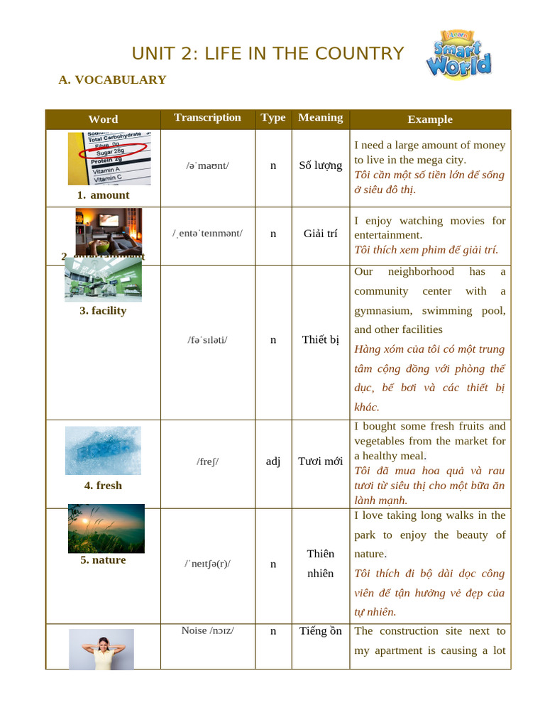 iSW8 Unit 2 Worksheet | PDF