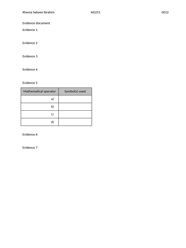 J 1831 Evidence 0012 | PDF