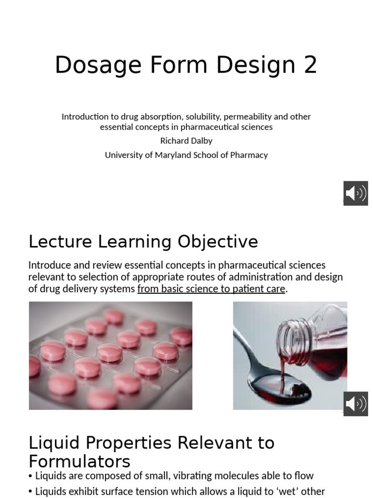 Drug Absorption and Solubility Basics | PDF | Surfactant | Acid