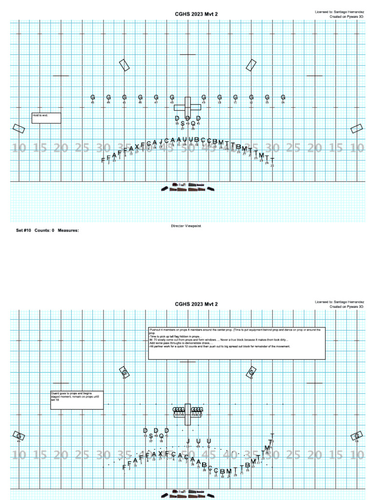 CGHS23 MVT 2 (Ver 2) Drill Charts | PDF