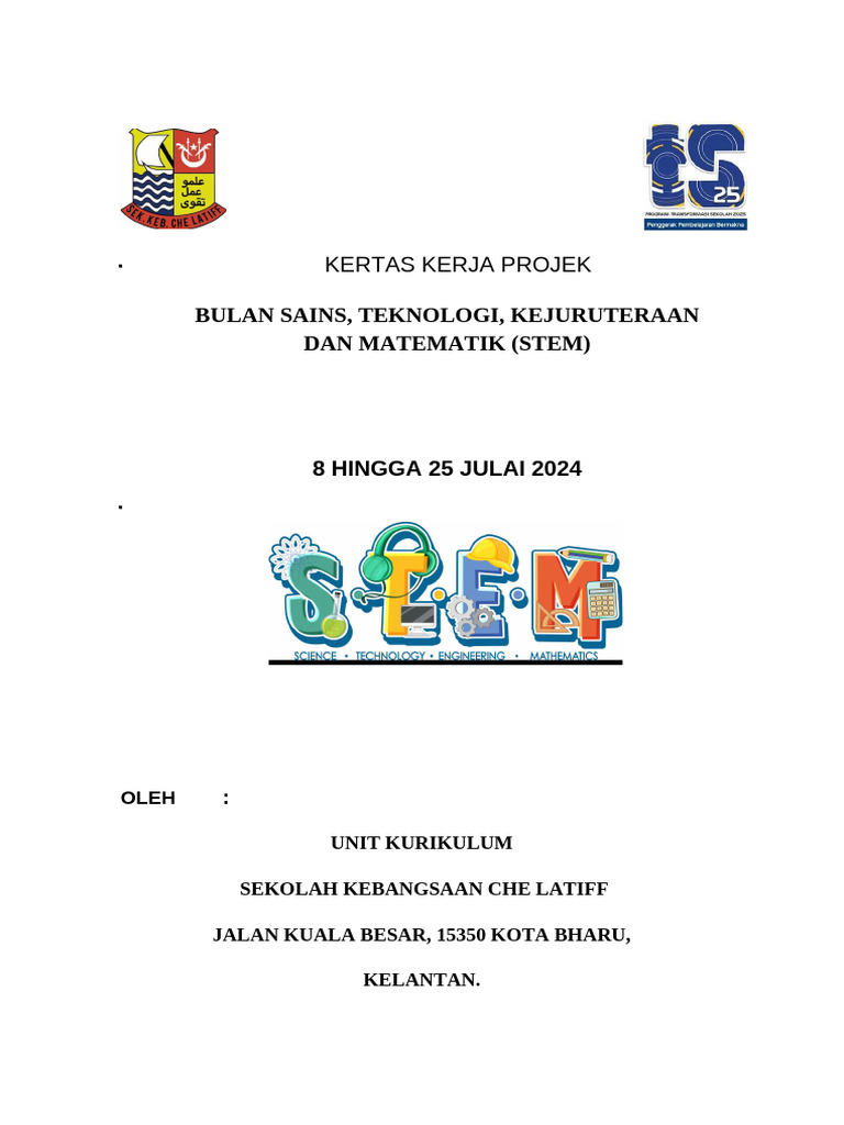Kertas Kerja Bulan STEM | PDF