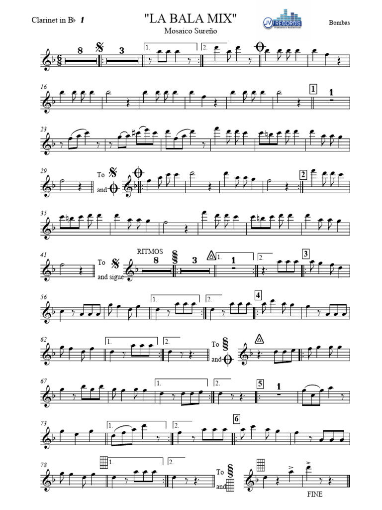 MOSAICO SUREÑO (Mix La Bala) | PDF