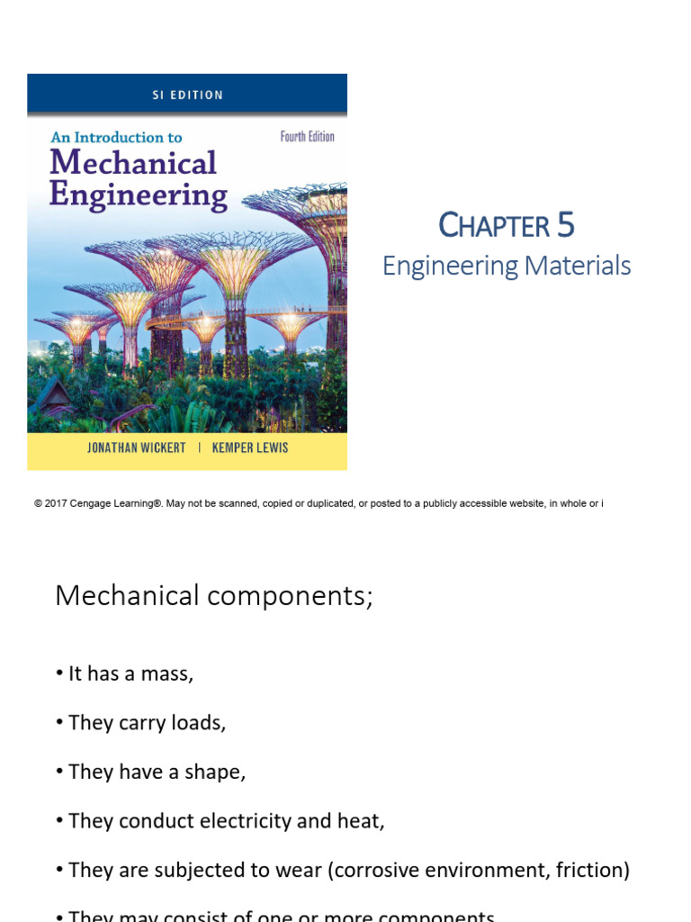 Lecture 5. Engineering Materials | PDF | Steel | Metals