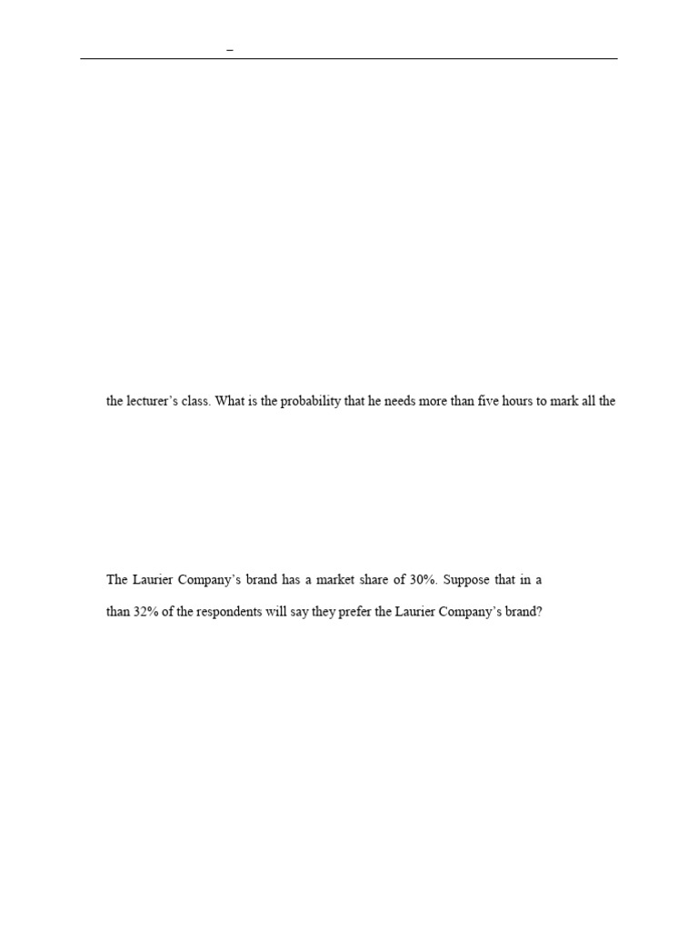 QBM101 Tutorial 8 (1) | PDF