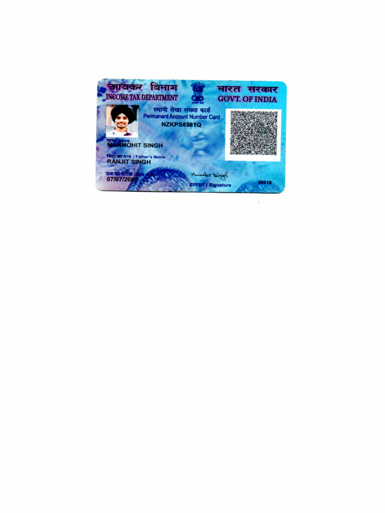 Pan Card | PDF
