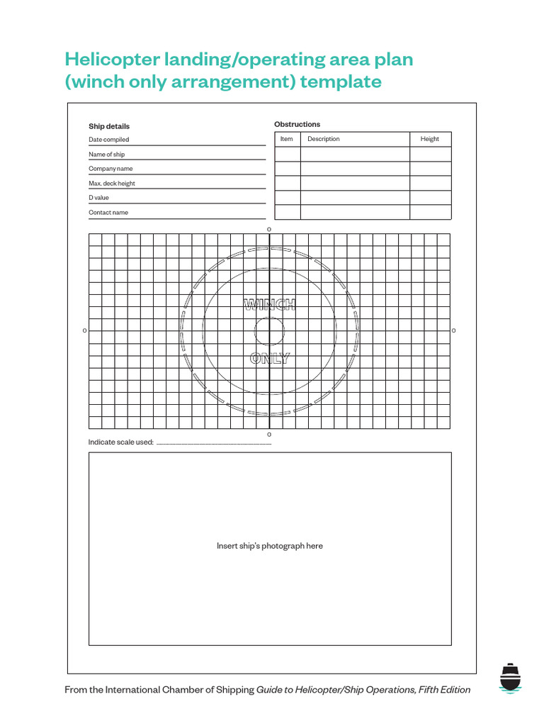 Helicopter Winch Only Arrangement Template | PDF