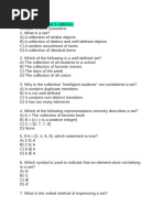 Grade 9 Unit -1 Work Sheet | PDF | Mathematics