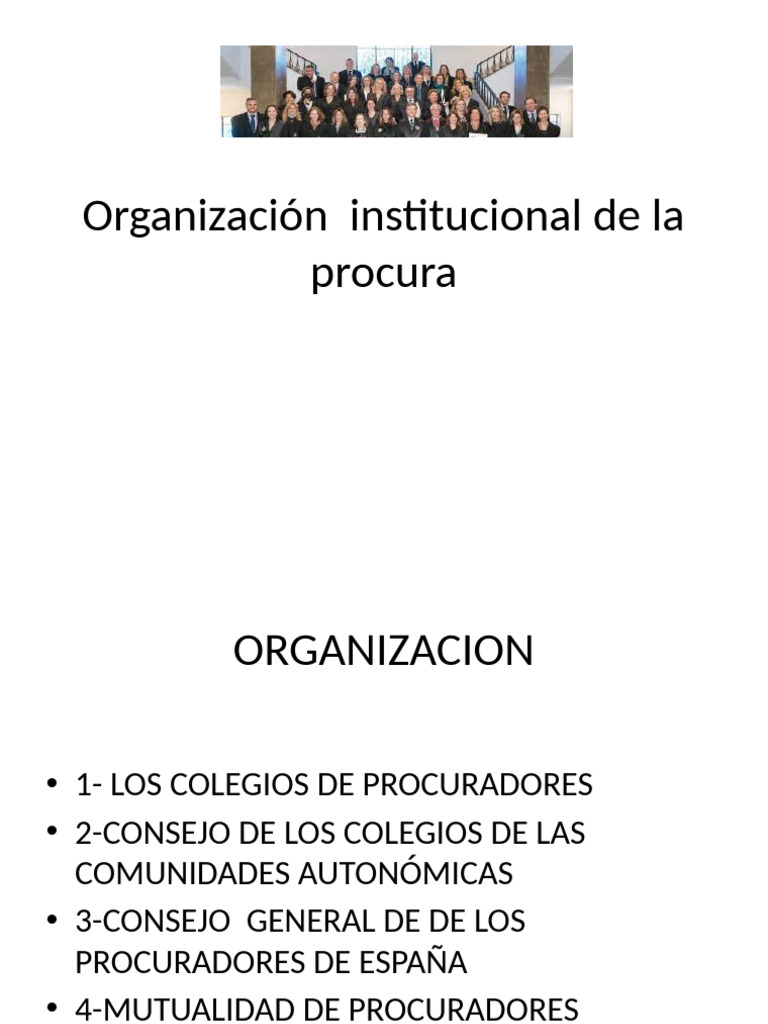 Organización Institucional de La Procura | PDF | Comisión Europea | España