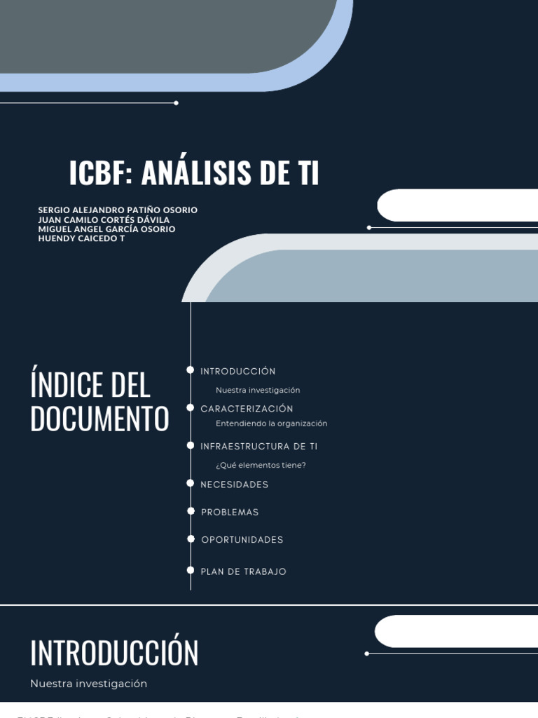 Análisis de TI en el ICBF | PDF | Colombia | Computación en la nube