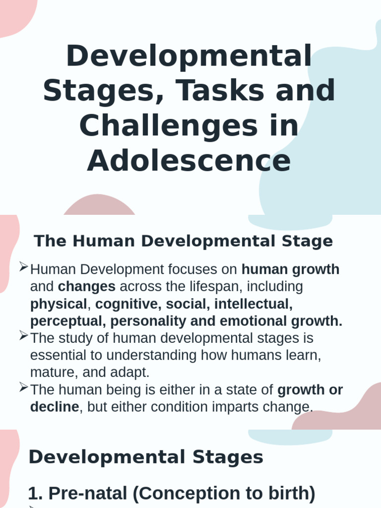 Personal Development and Self Knowledge | PDF | Adolescence ...