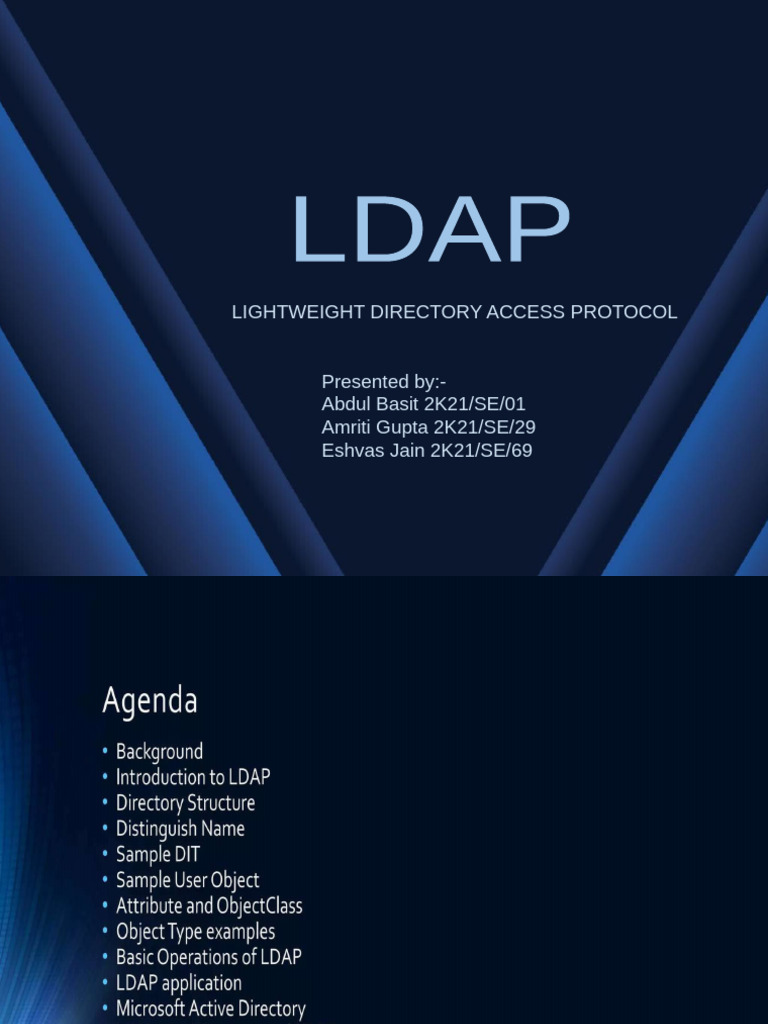 Introduction to LDAP Protocol | PDF