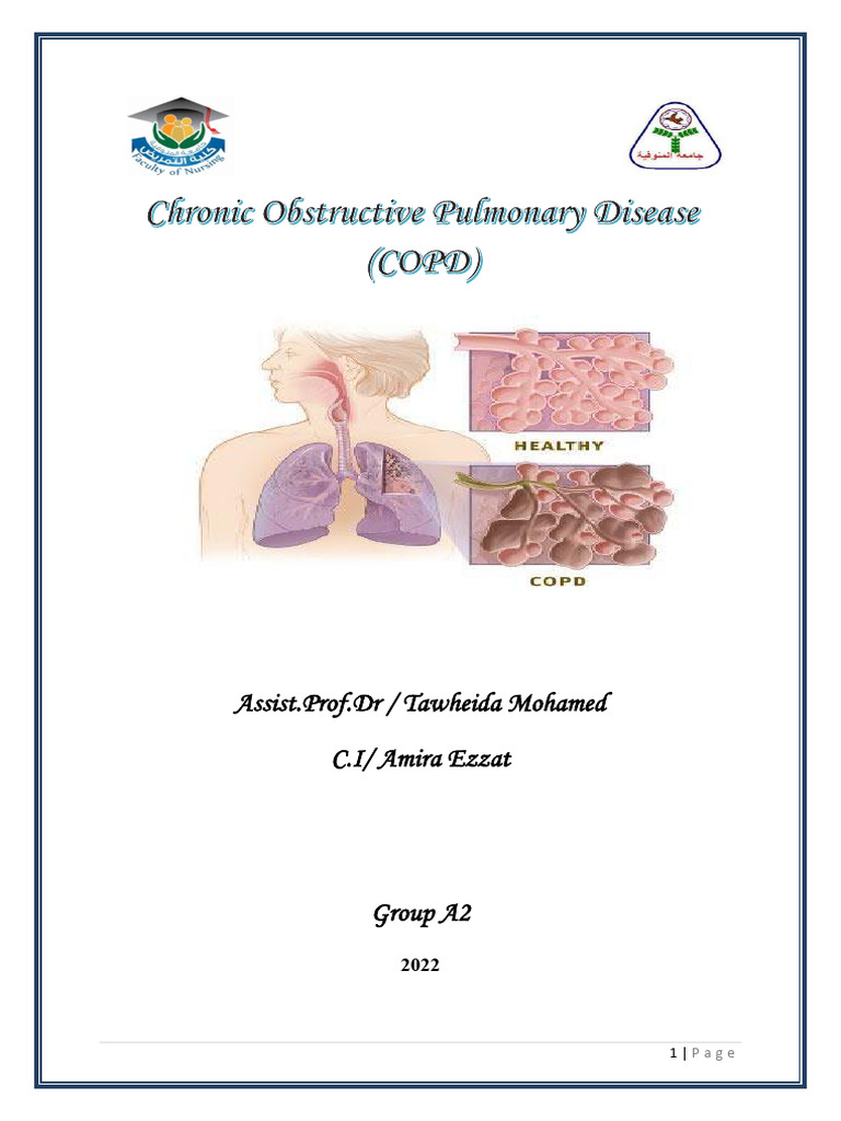 Chronic Obstructive Pulmonary Disease | PDF | Chronic Obstructive ...