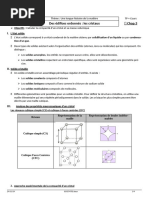 Compacité et masse volumique des cristaux | PDF | Structure cristalline | Minéralogie