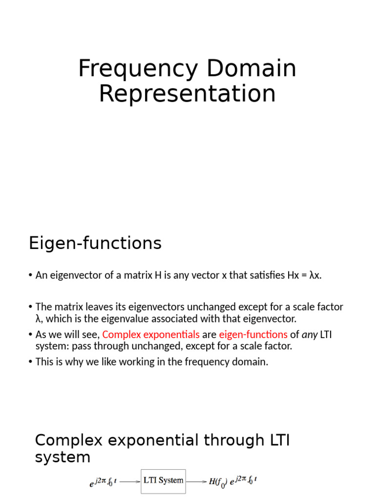 Lecture 4 - Annotated - PPTX - Day1 | PDF | Eigenvalues And Eigenvectors | Spectral Density