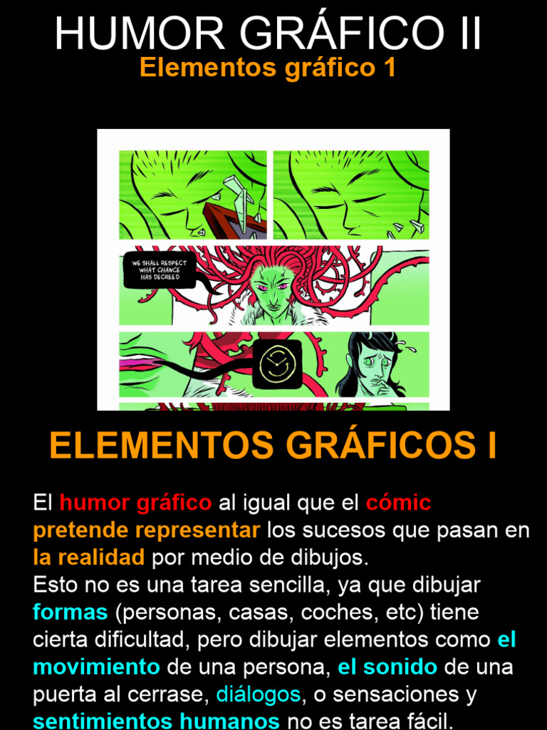 Humor Gráfico - Elementos Gráficos PDF | PDF | Humor | Las emociones