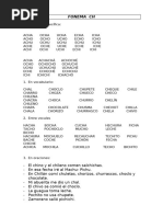 Act. Sem. Letra CH | PDF