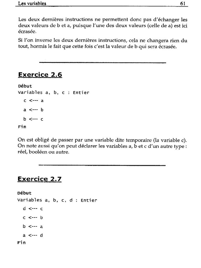Core Exo3 Chap2 | PDF
