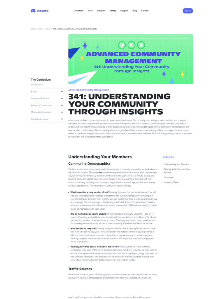 Discord Moderator Academy 3q | PDF | Information | Cyberspace