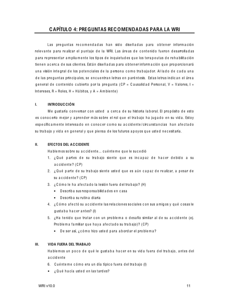 Spanish WRI | PDF | Social Science