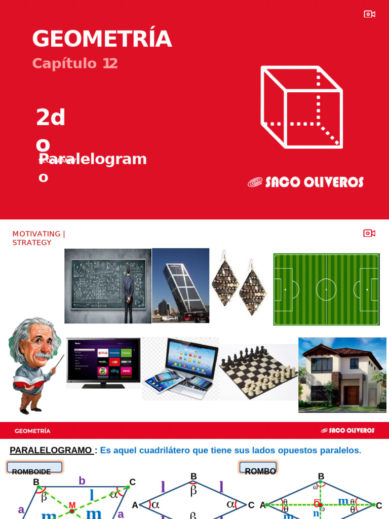 Tomoiv GMT 2do Cap12 | PDF | Rectángulo | Geometria clasica