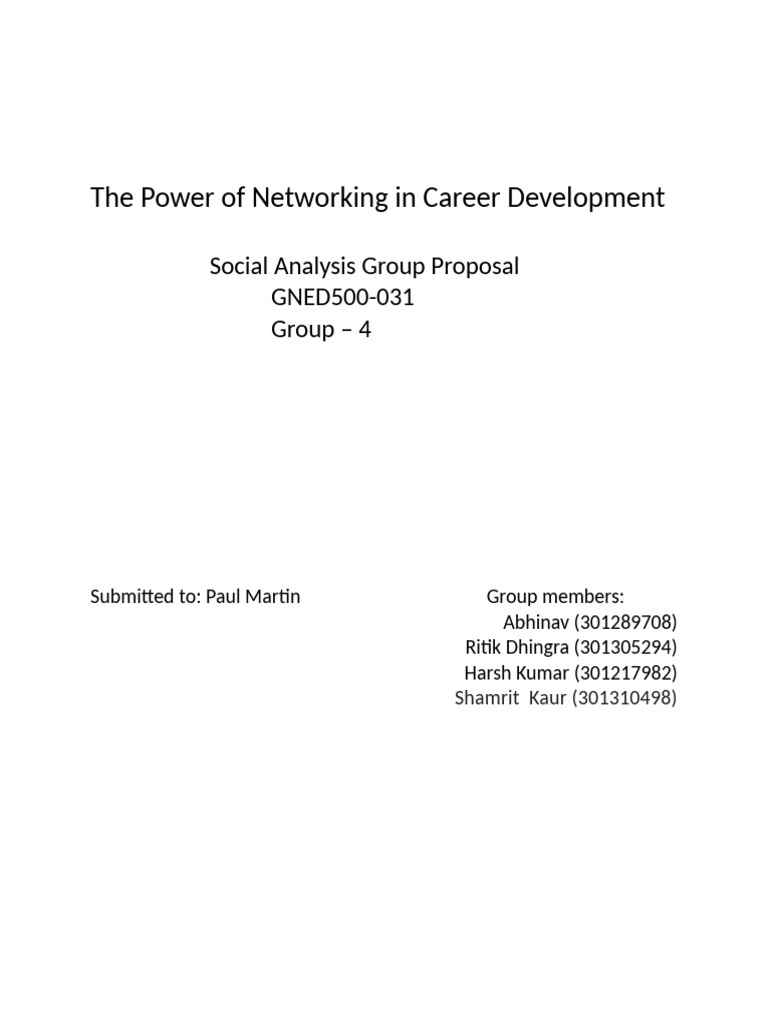 Socai Analysis Proposal Gned500 04 | PDF | Liberal Arts Education | Psychology